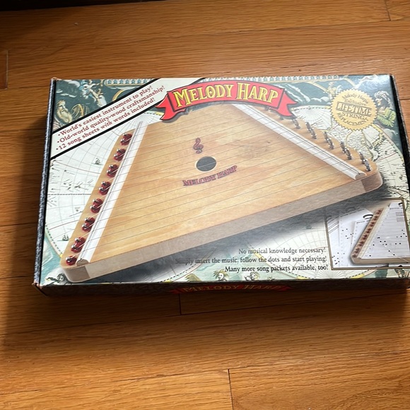 Other | Melody Harp By Trophy Music Co 12 Music Sheets | Poshmark